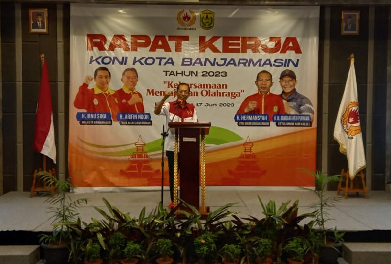 Raker KONI Banjarmasin, Galakkan Kelengkapan Pangkalan Data para Atlet - Jurnal Kalimantan