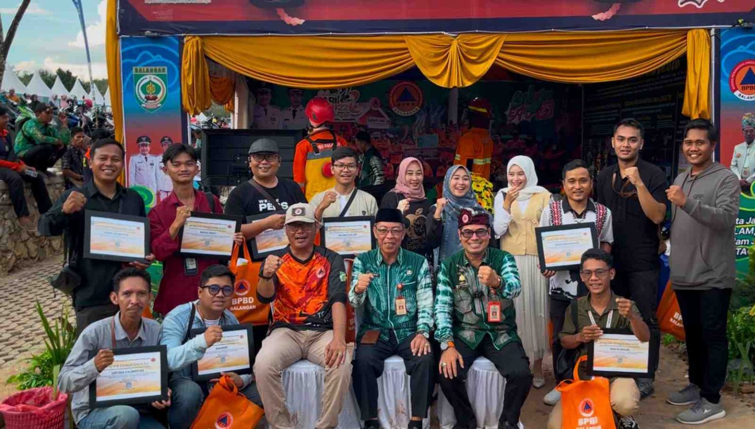 BPBD Balangan Berikan Penghargaan kepada Sejumlah Media - Jurnal Kalimantan