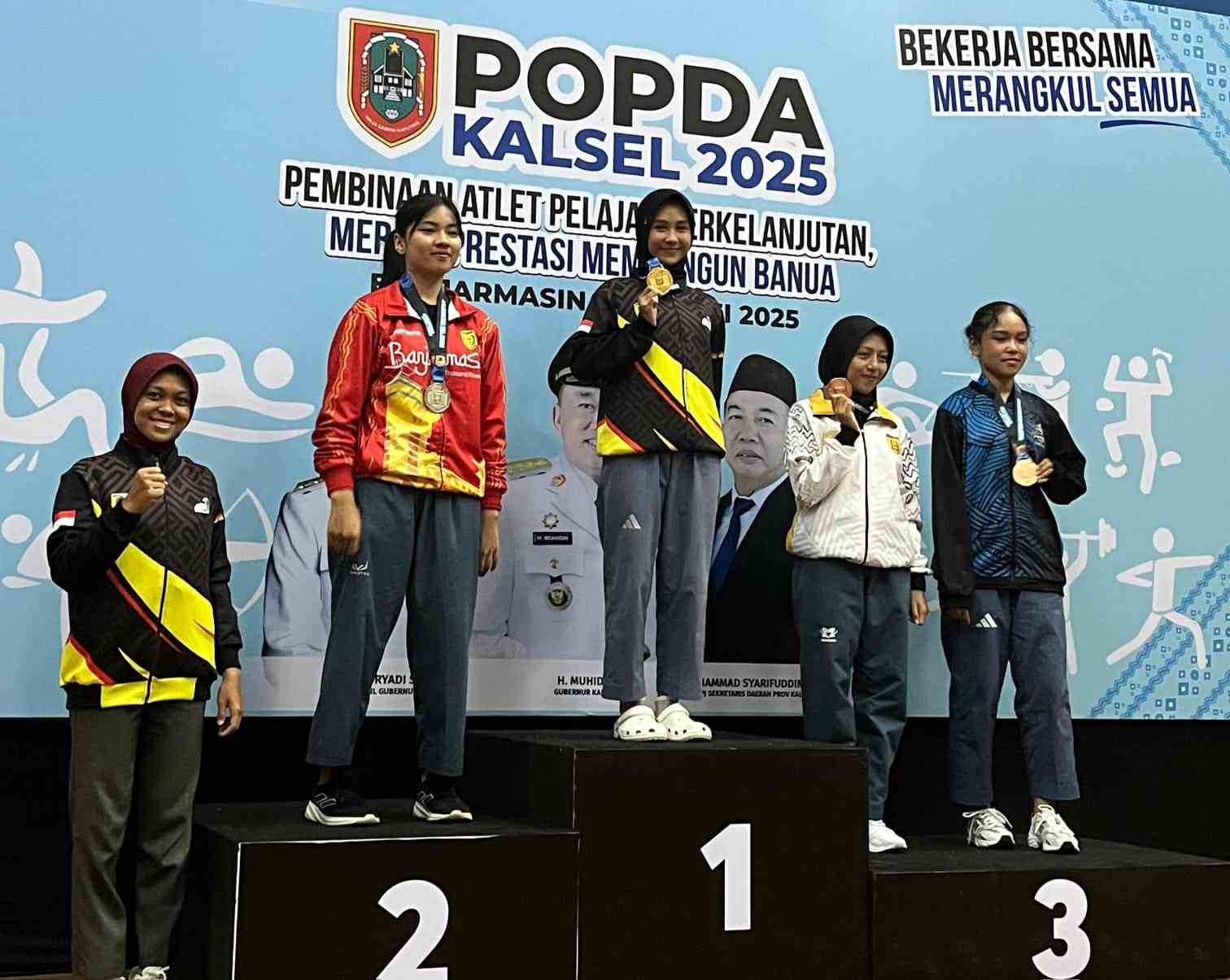 Taekwondo HST Sumbangkan Enam Medali pada POPDA Kalsel 2025 - Jurnal Kalimantan